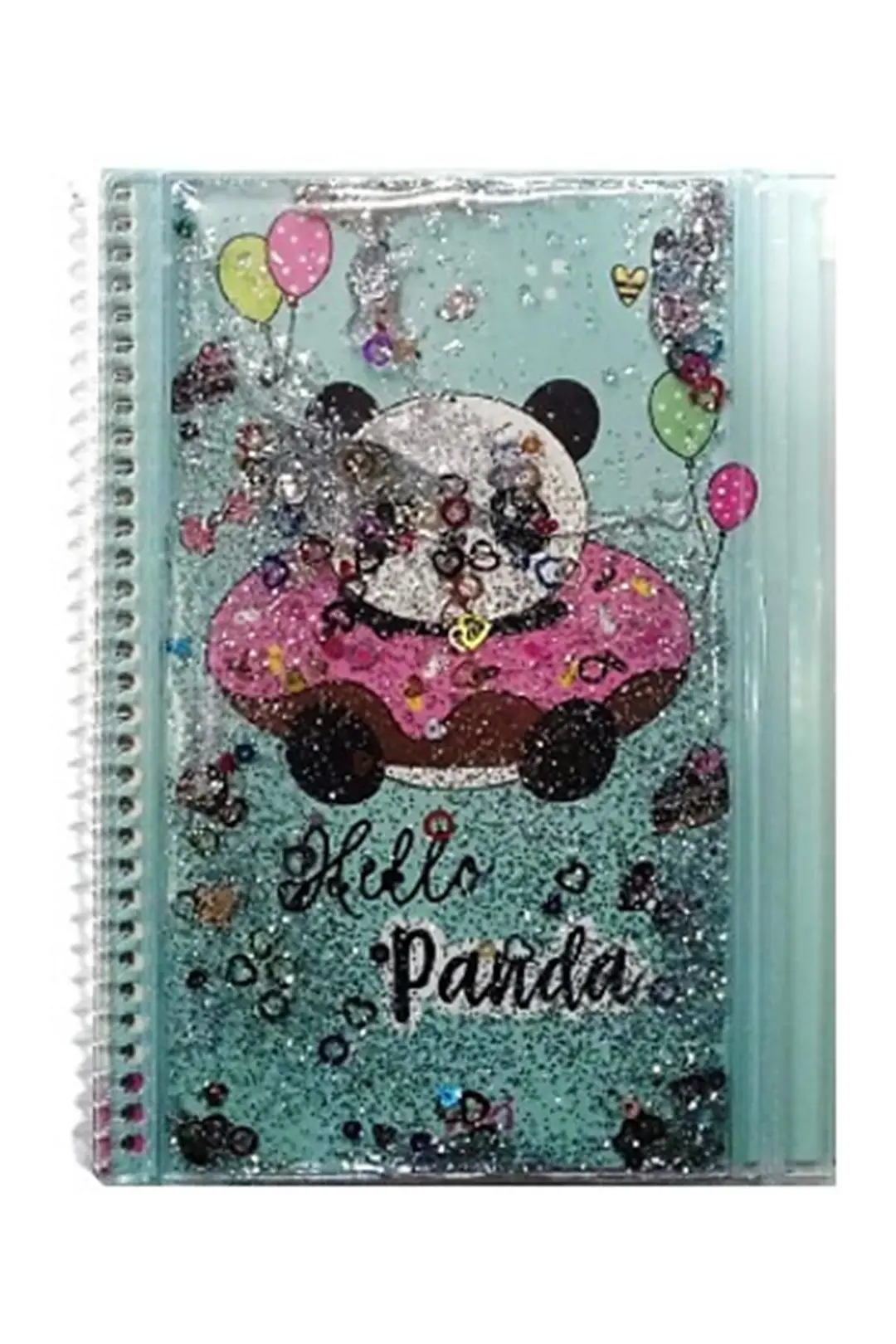 Vuki Sulu Çantalı Panda A4 Defter | Miniso