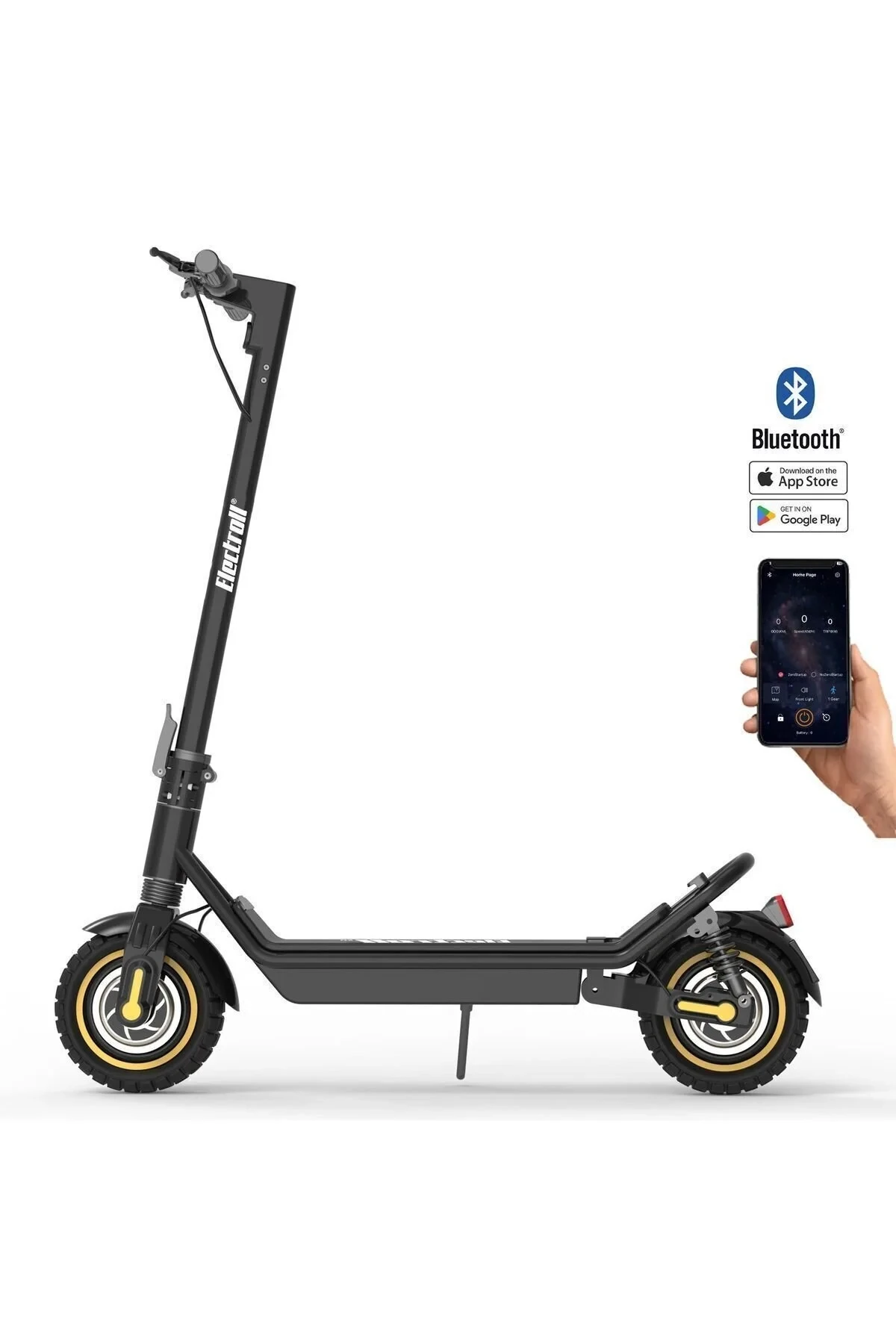 Electroll Torque 2400W Tork Gücü Çift Motor Elektrikli Scooter | 17.5A