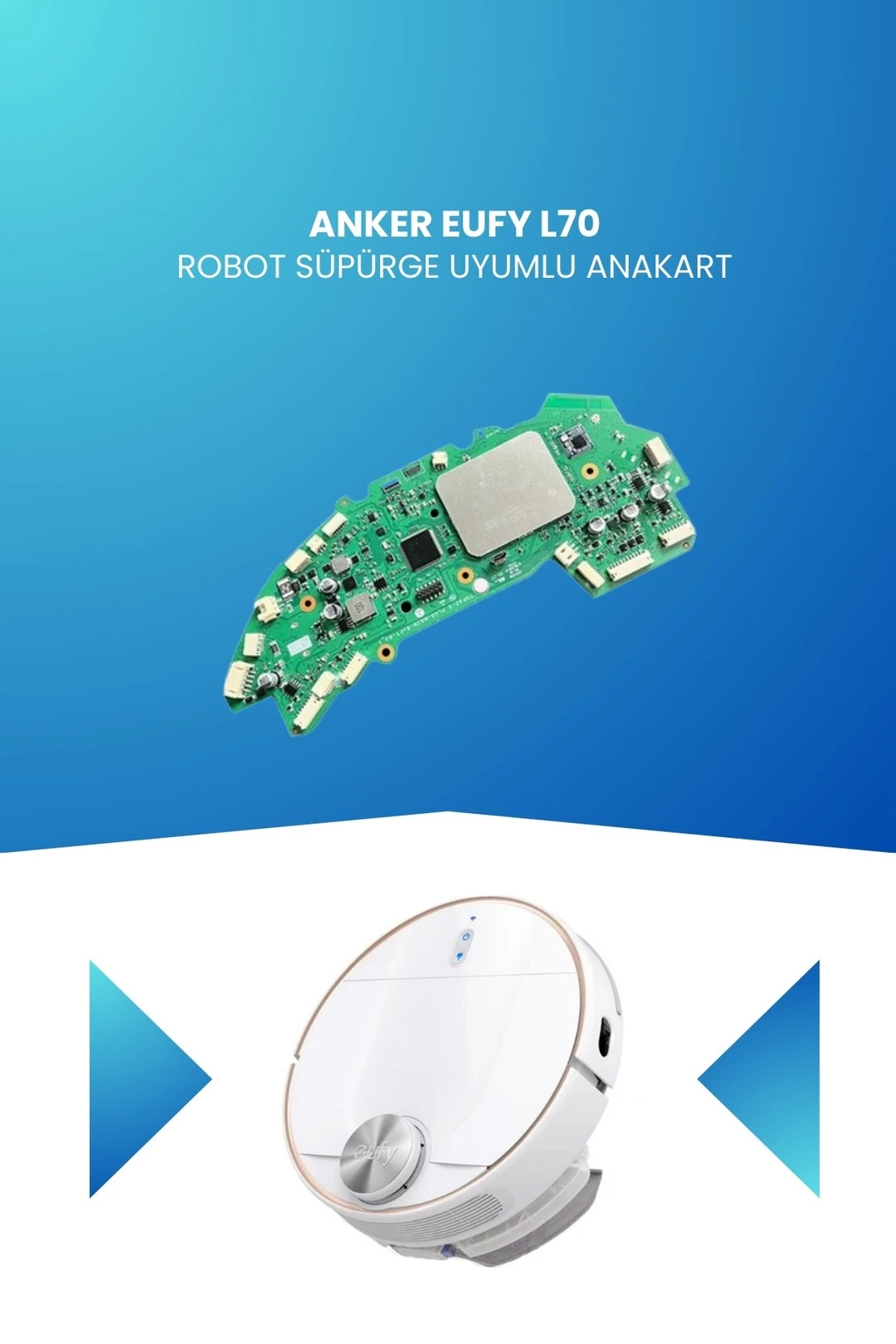 Anker Eufy L70 Robot Süpürge Uyumlu Anakart T2190