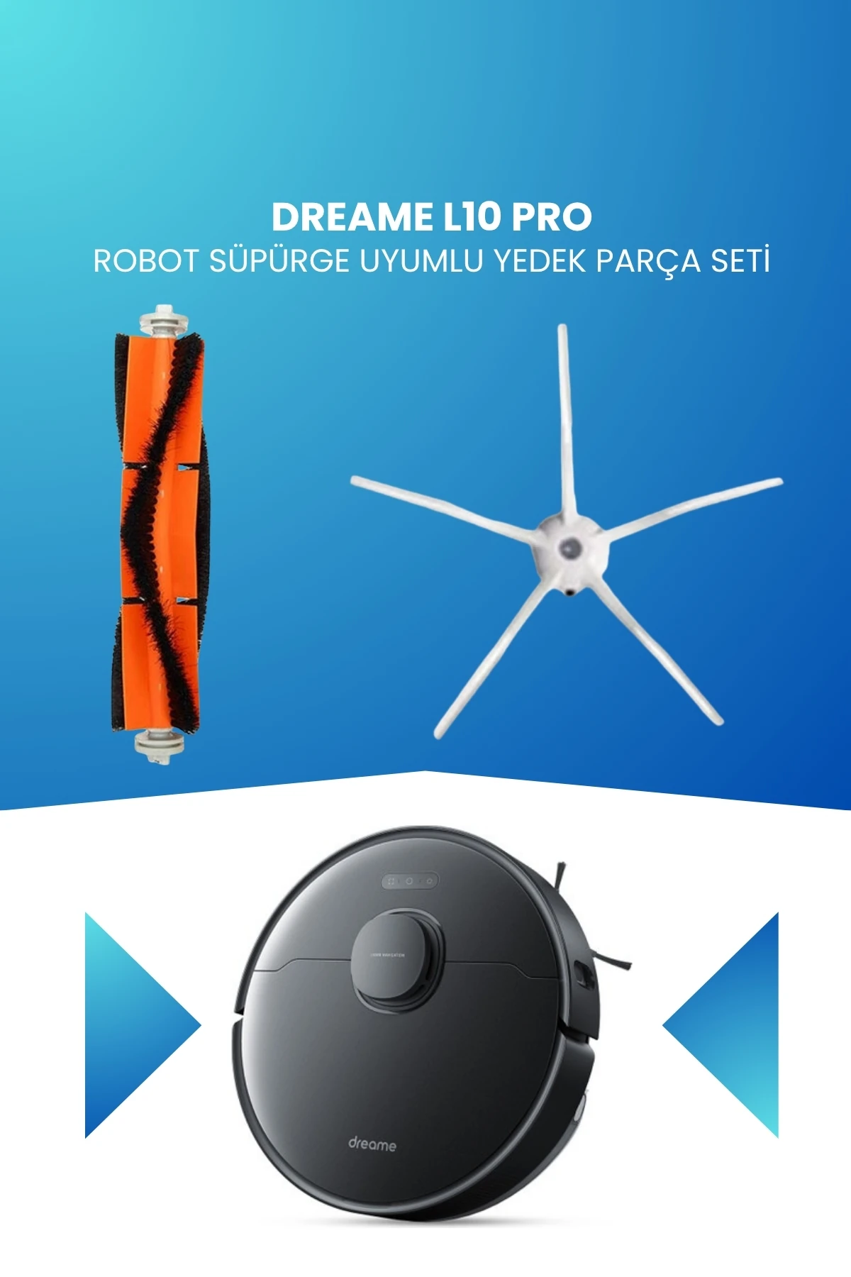 Dreame L10 Pro Yedek Parça Seti RLS5R Uzun Ömürlü | Electroll