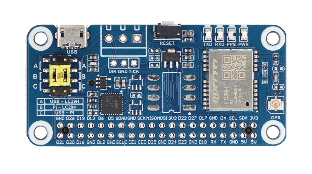 Raspberry Pi İçin LC29H(DA) GPS/RTK HAT Satın Al | SAMM Market