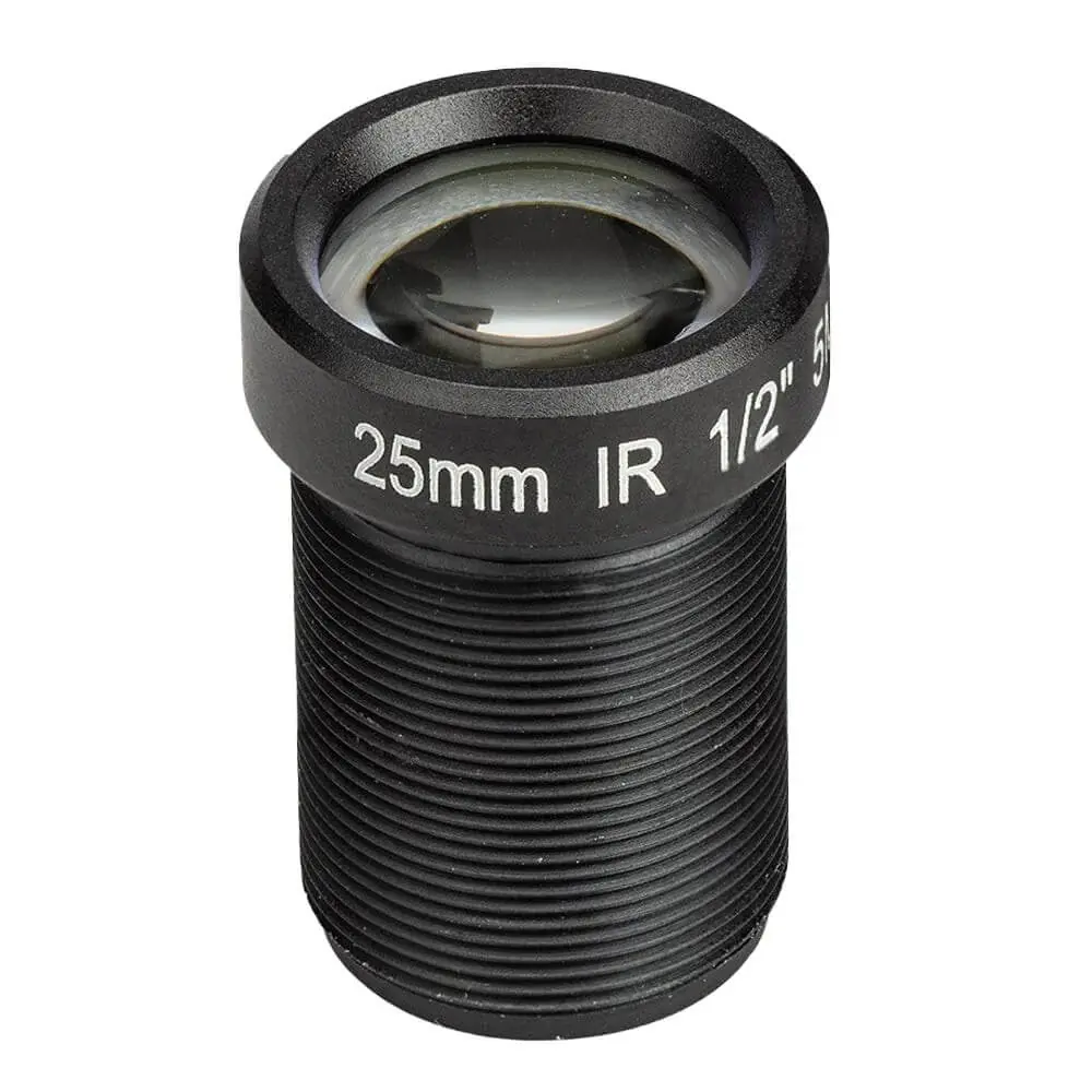 Telefoto M12 Lens - 5 MP (25 mm, 1/2) | SAMM Market