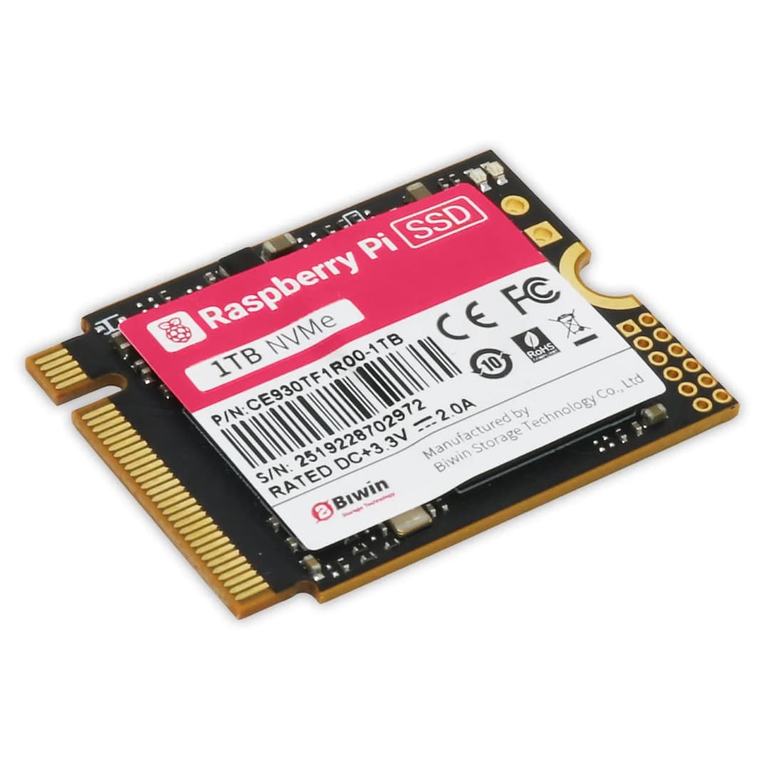 Raspberry Pi NVMe SSD 1TB | Samm Market – Uygun Fiyat & Garantili