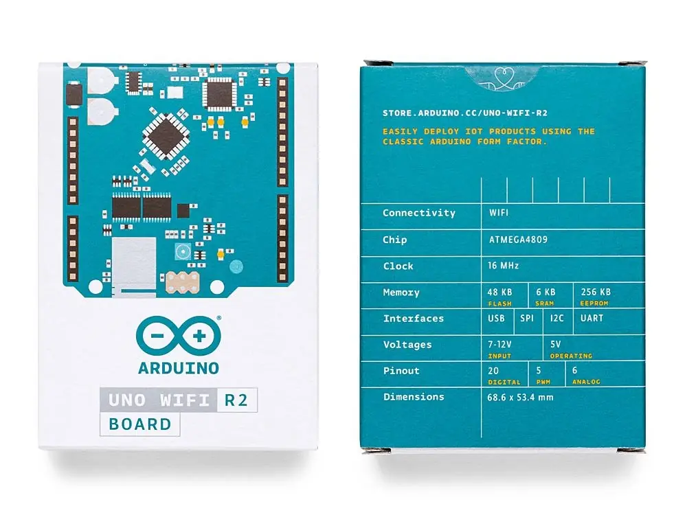 Arduino UNO Wifi REV2 (Orijinal) | SAMM Market