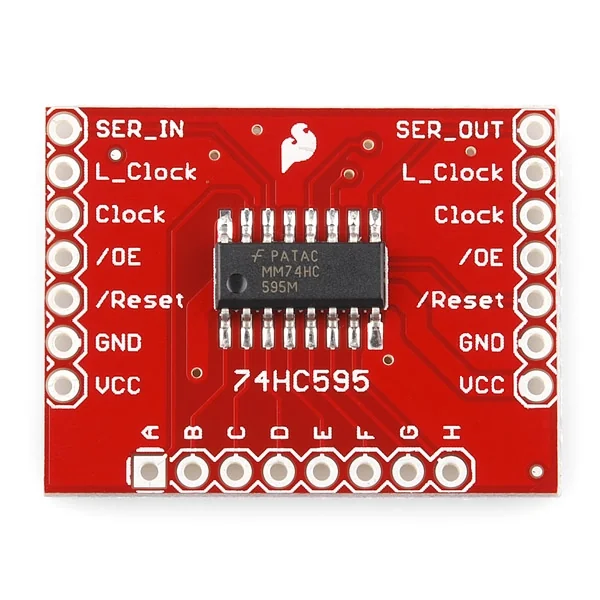 SparkFun Shift Register Breakout - 74HC595 | SAMM Market