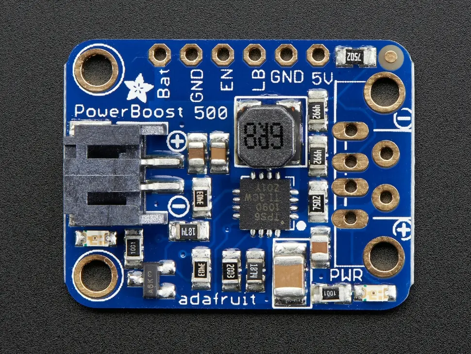 PowerBoost 500 Basic - 5V USB Boost @ 1.8V+'dan 500mA | SAMM Market