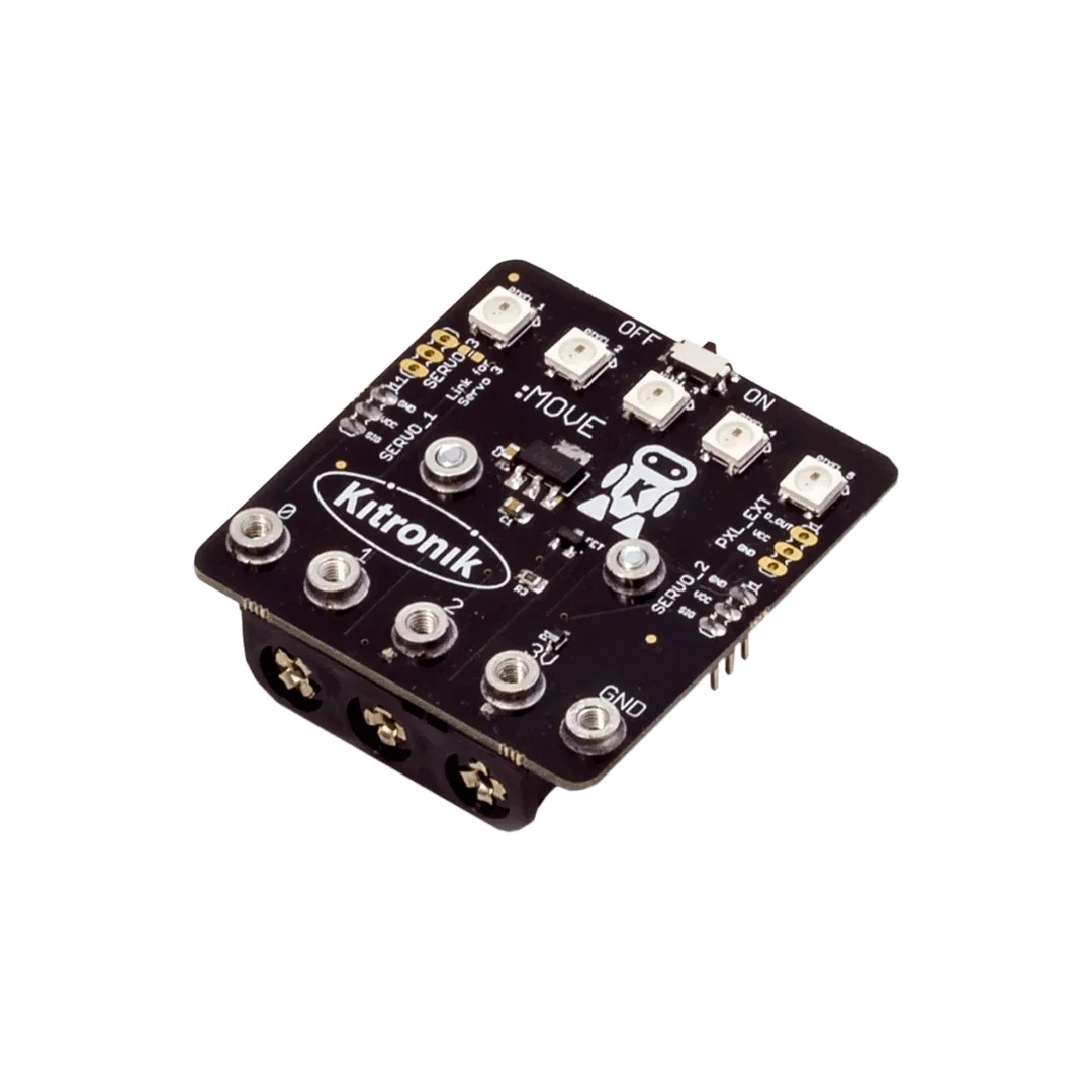Kitronik Servo:Lite Board for micro:bit :MOVE mini | SAMM Market