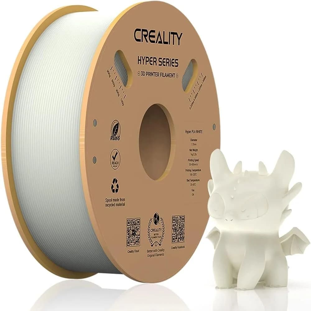 Creality Hyper PLA Filament Beyaz 1.75mm 1kg Satın Al | SAMM Market