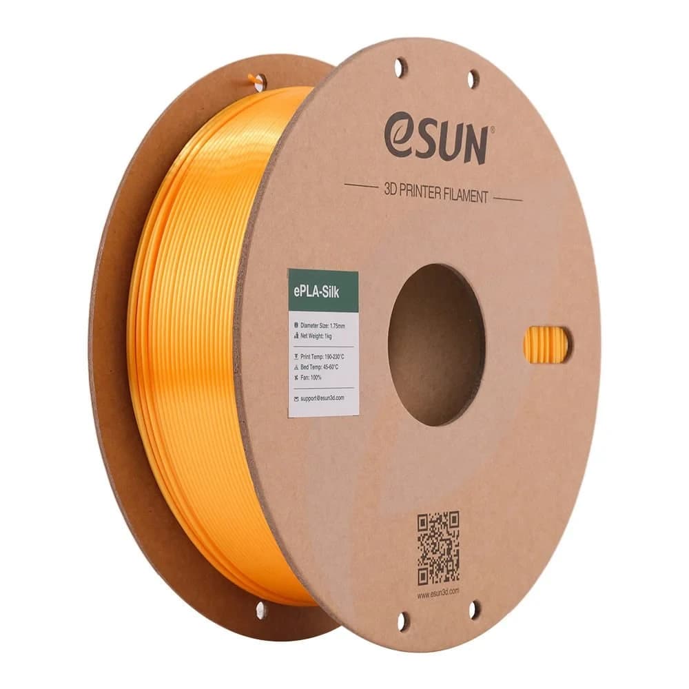 Esun ePLA-Silk Koyu Sarı Filament 1.75mm 1 KG