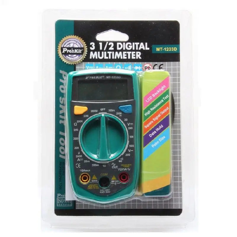 Proskit MT-1233D Dijital Multimetre | SAMM Market