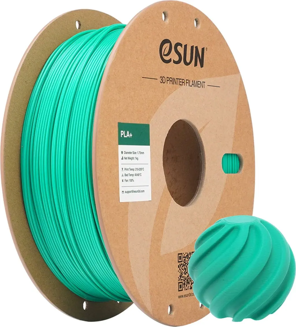 eSUN PLA+ Jade Green Filament 1.75mm 1KG | Samm Market Orijinal PLA+
