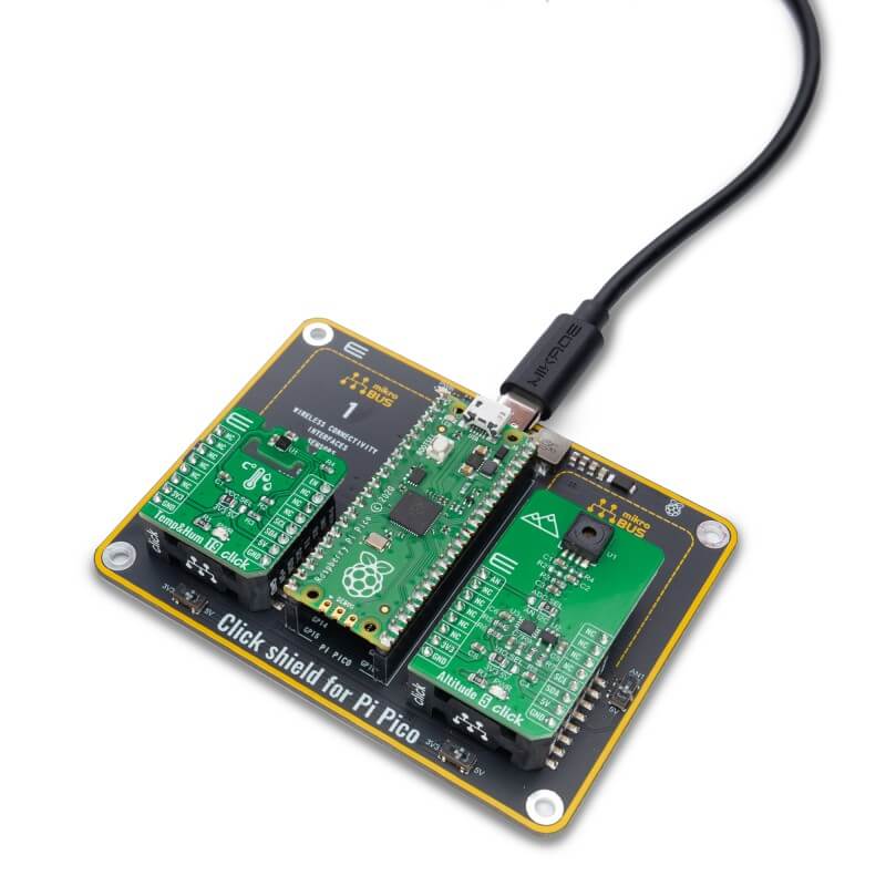 Mikroe Click Shield for Pi Pico | SAMM Market