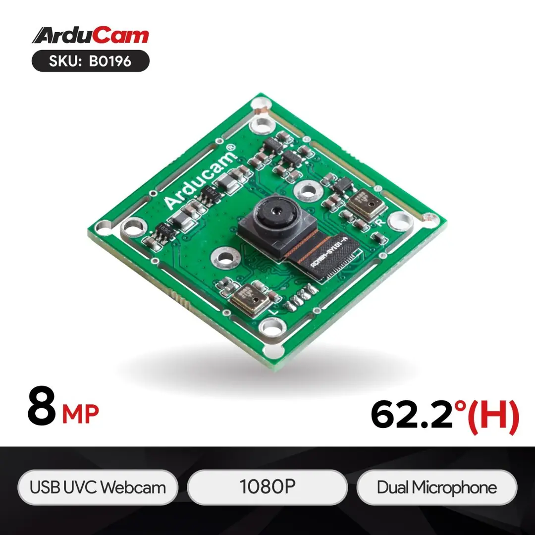 Arducam 8MP 1080P USB Kamera Modülü | SAMM Market