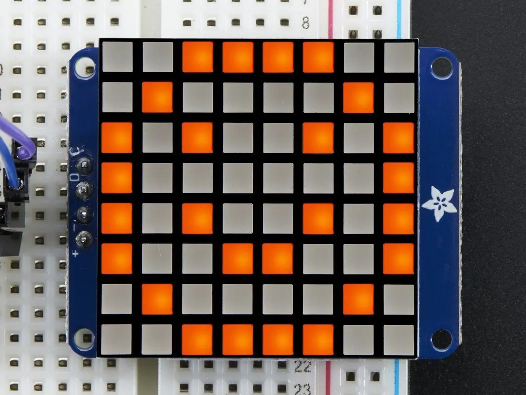 8x8 1.2'' Ekstra Parlak I2C LED Matris | SAMM Market