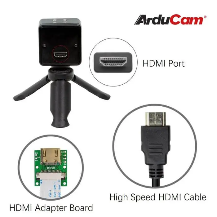 Jetson için Arducam MINI M12 mount lensli Yüksek Kaliteli 2.3MP 1/2.3 ...