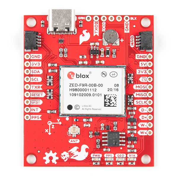 SparkFun GPS-RTK Dead Reckoning Breakout - ZED-F9R (Qwiic) | SAMM Market