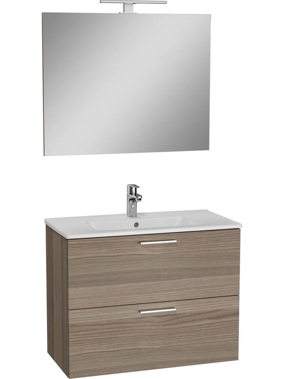VitrA Mia 75101 Banyo Dolabı Seti, Çekmeceli, 80 cm, Cordoba
