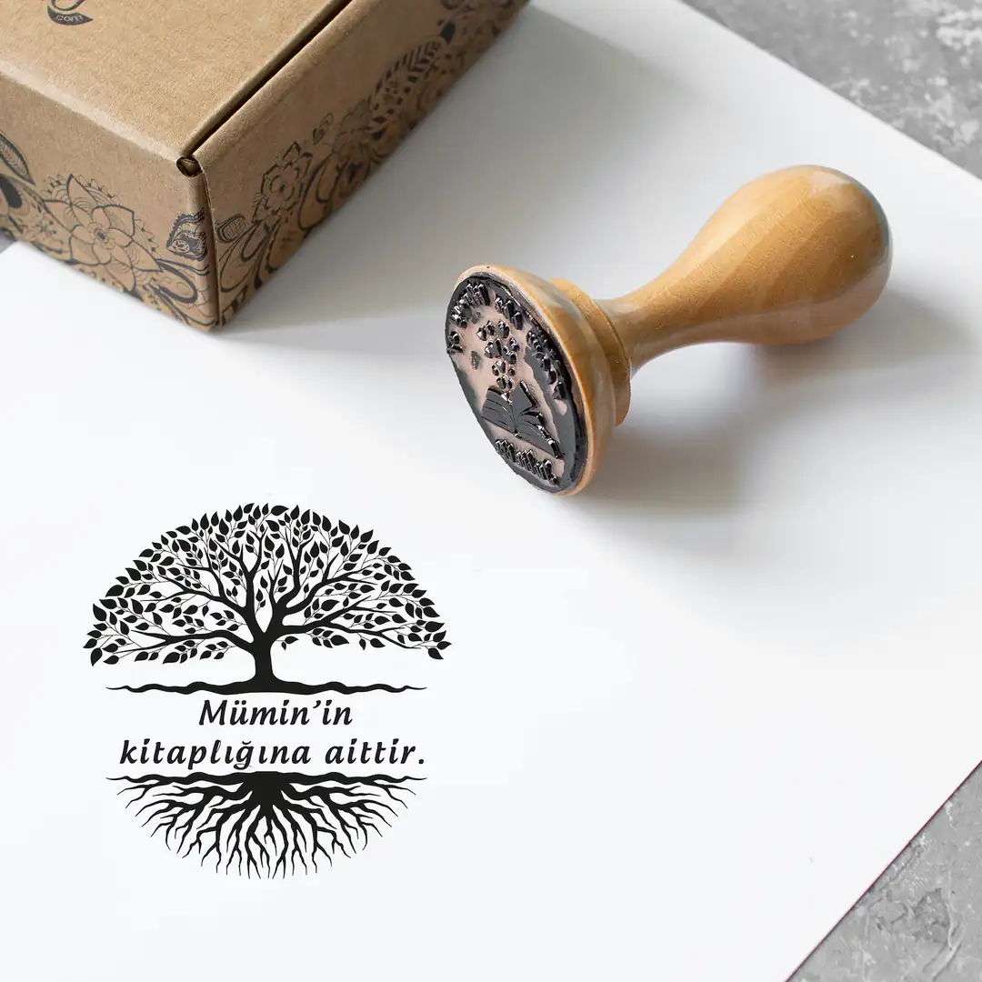Yaşam Ağacı Kitap Mührü