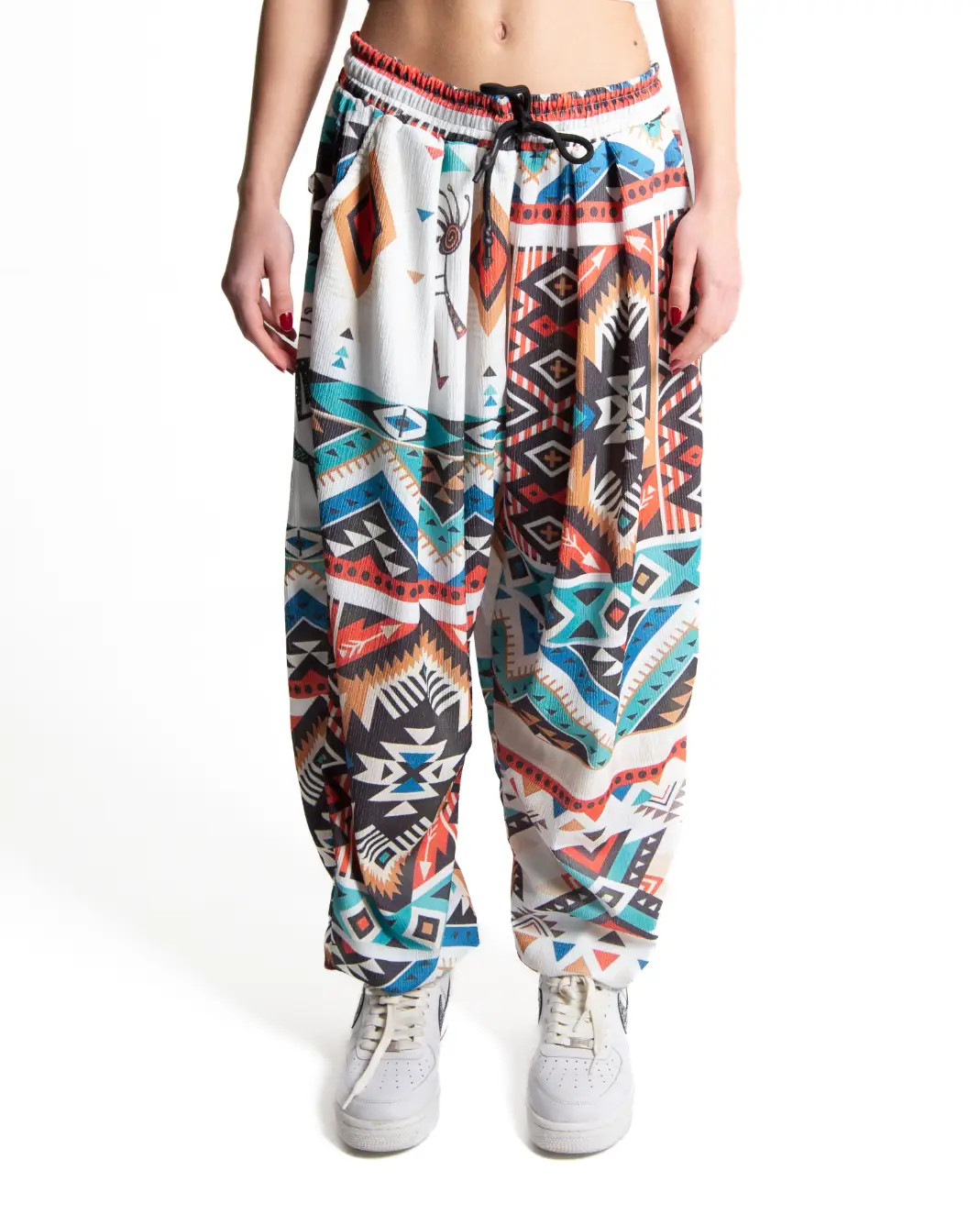 Kadın Fractals Pileli Eşofman Altı - Gerusta