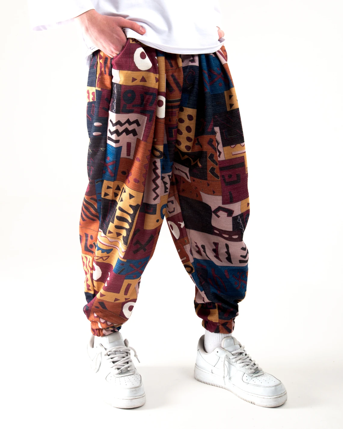 Erkek Picasso Pileli Eşofman Altı - Gerusta