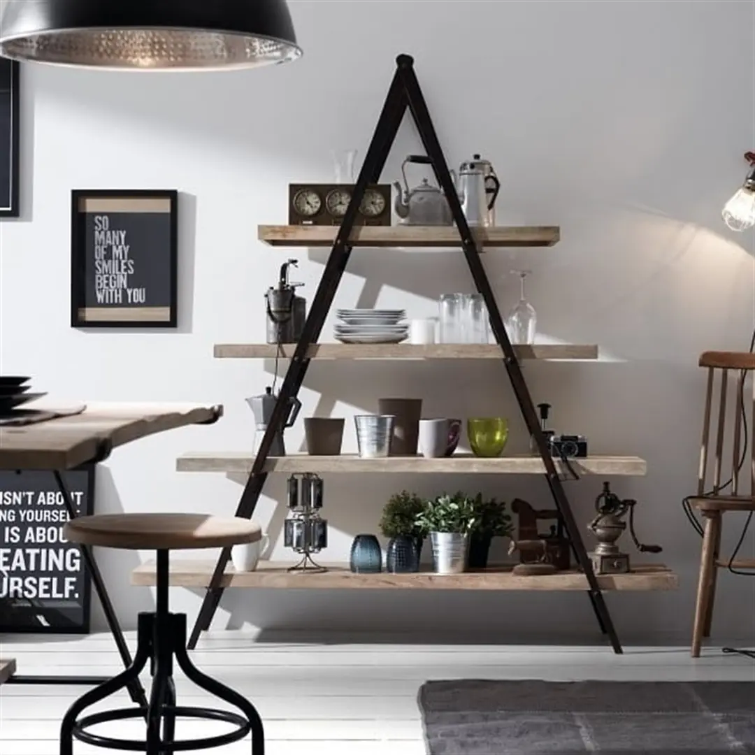 Mopel Dekoratif Üçgen Kitaplık | PüffKonsept