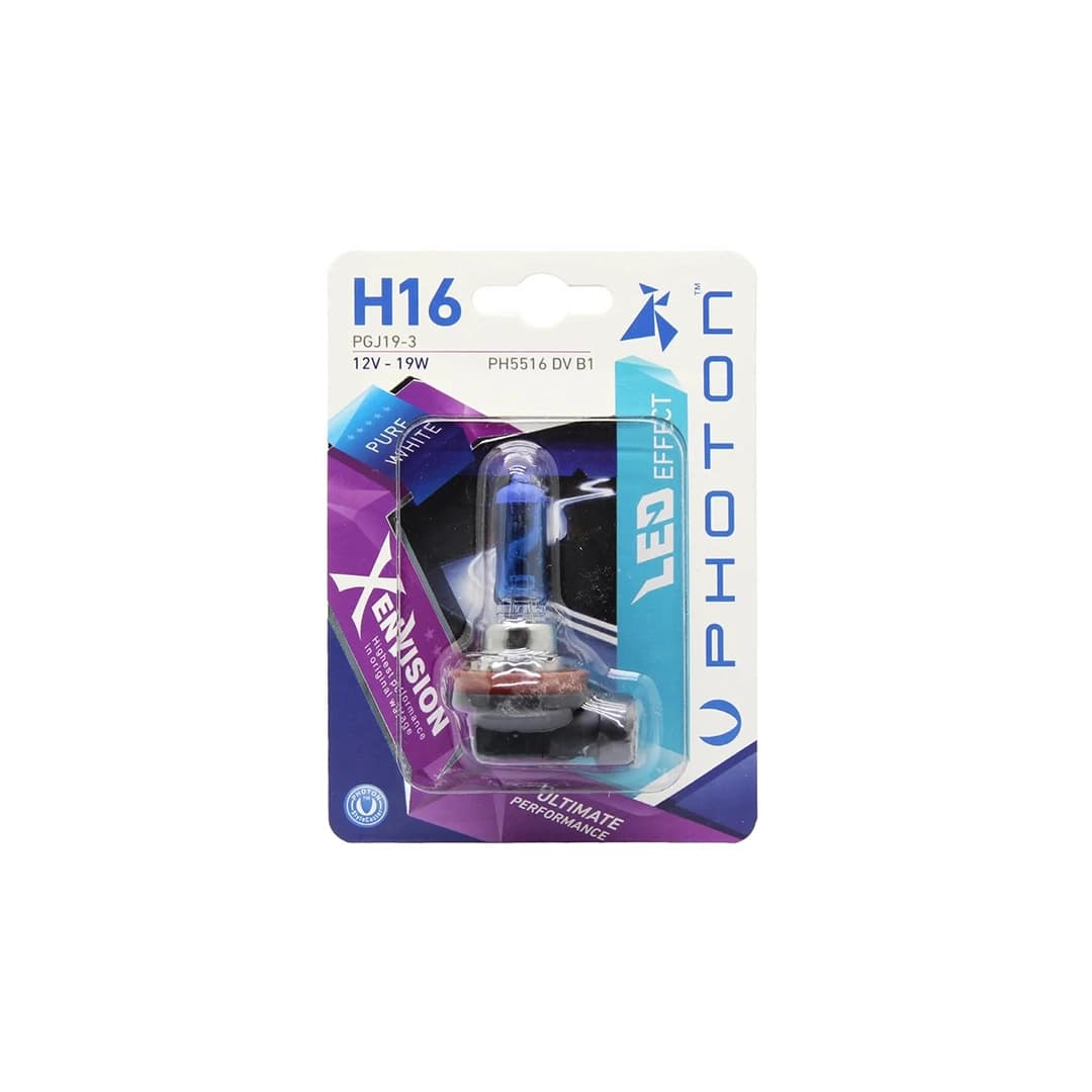 Photon H16 12V 19W White Xen Vision Bulb Prices | Autopartia