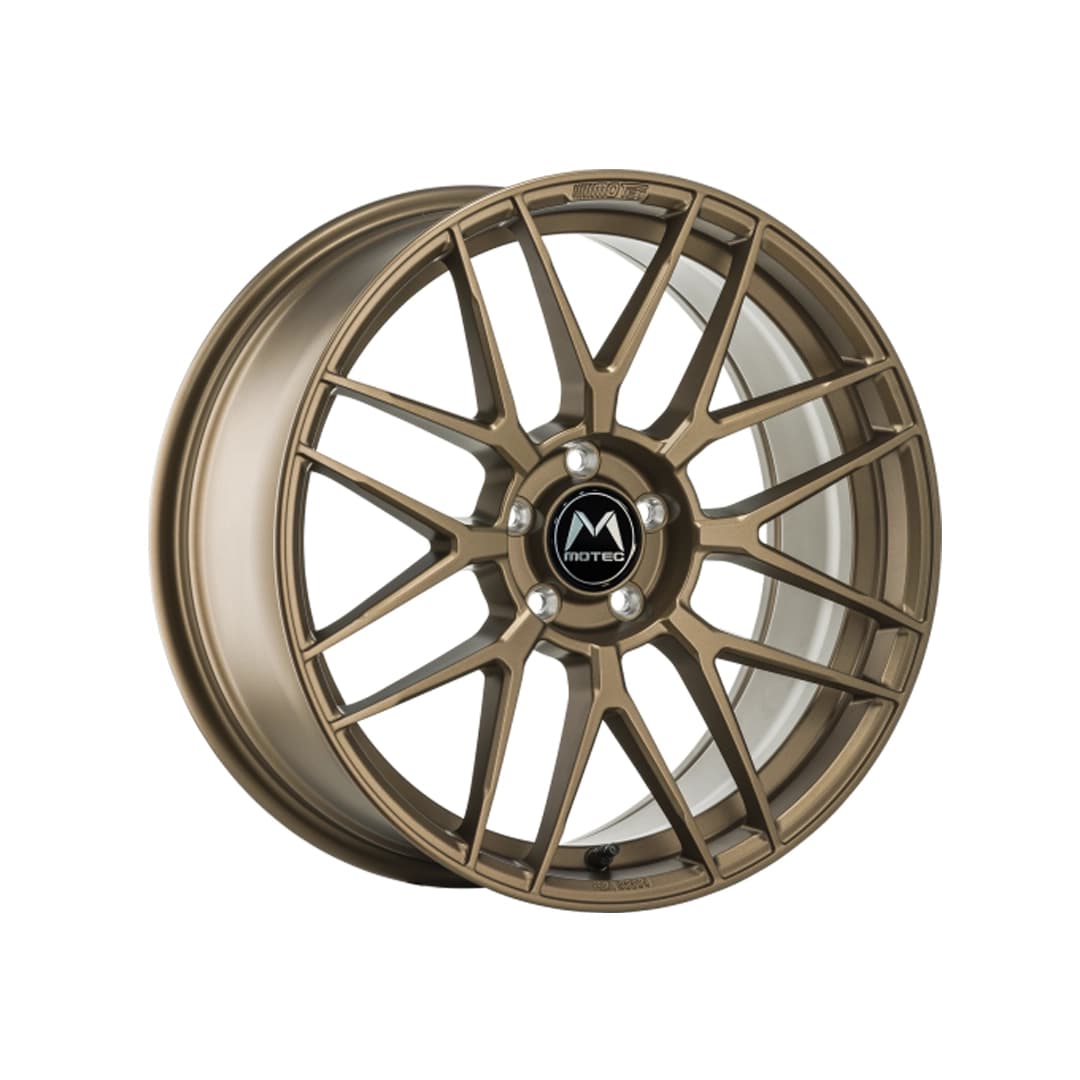 Motec MCR3-Hyper Mesh Matt Bronze 8.5x19 5x112 ET45 Ø66.5 4-Piece Wheel ...