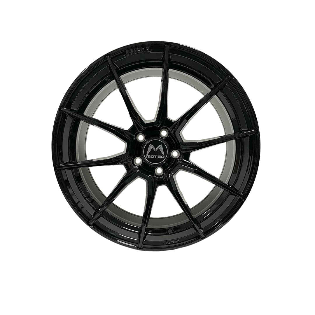 Motec MCR2 Ultralight Gloss Black 8,5x19 5x112 ET38 Ø65.5 Takım Jant ...