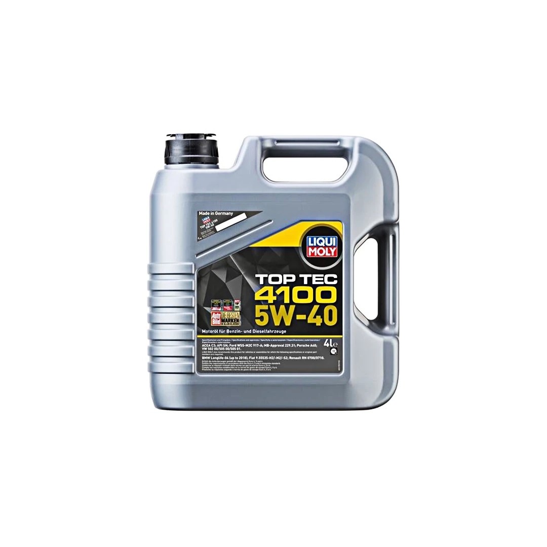 Liqui Moly 5W40 TOP TEC 4100 Tam Sentetik 4 Litre Motor Yağı Fiyatları ...