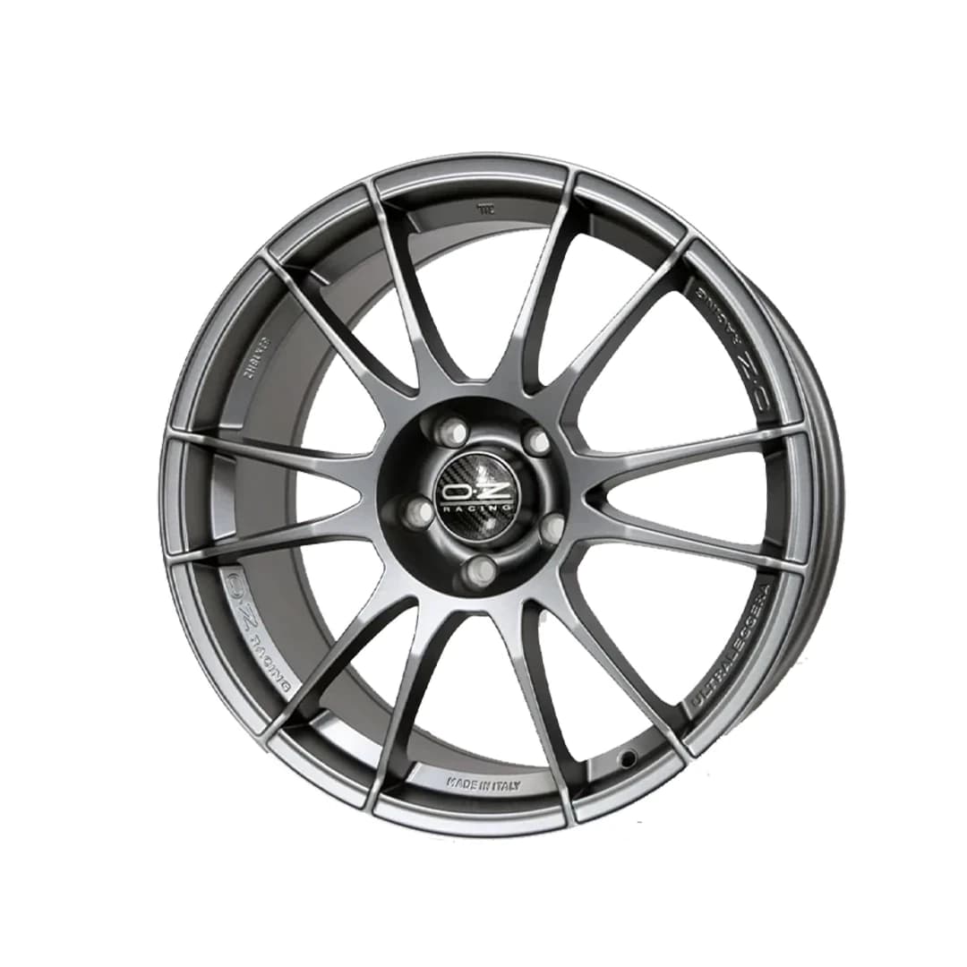 Oz Racing Ultraleggera Matte Graphite 5x112 8x18 ET45 4-Piece Wheel Set ...