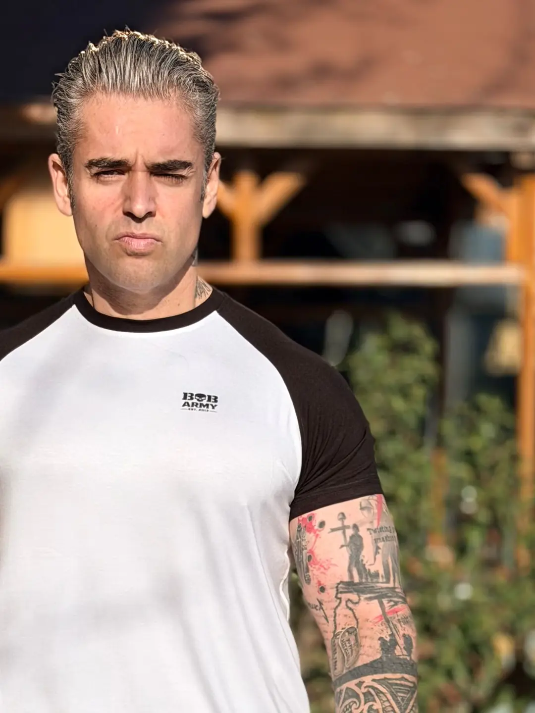 BOB Army Flex Raglan Tee
