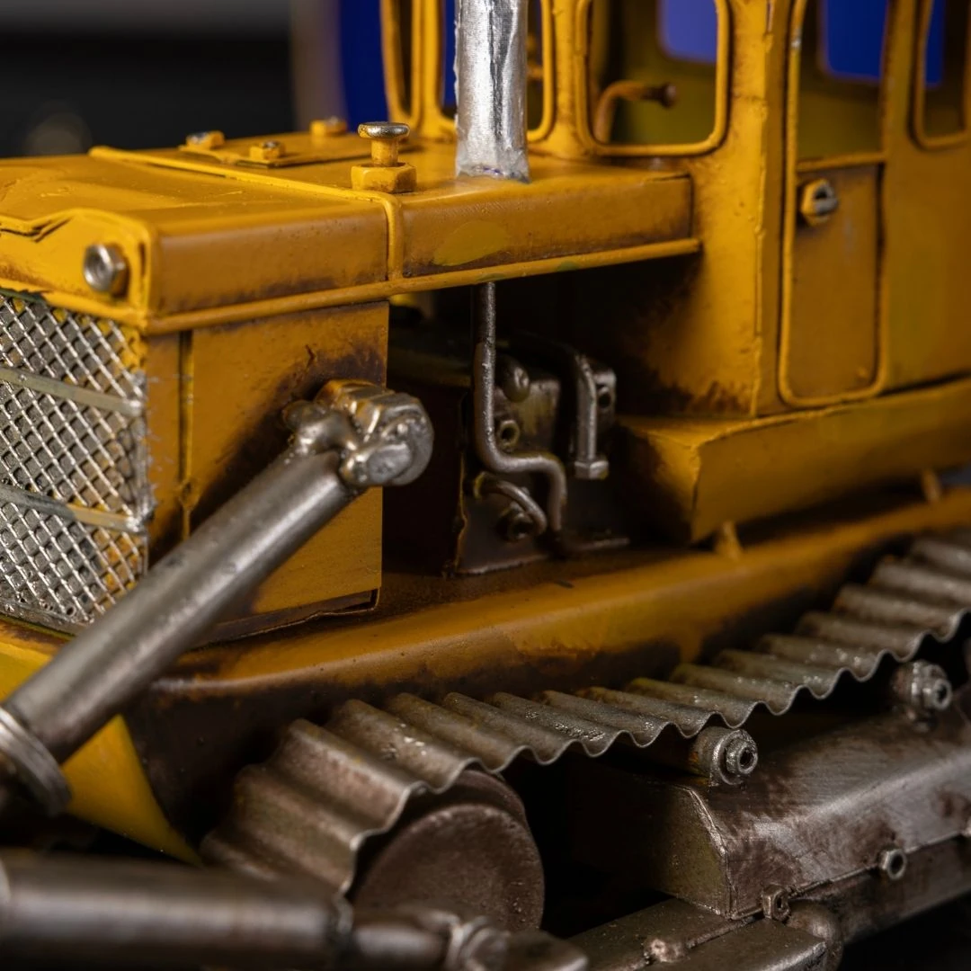 Metal Buldozer Modeli | El Yapımı