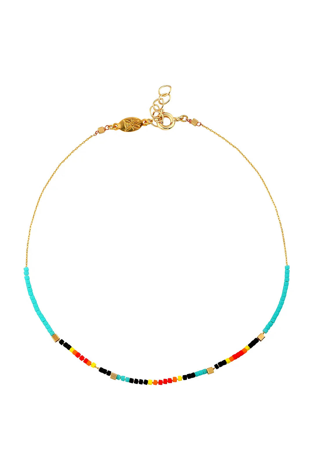 NATIVE - Miyuki Beaded Anklet - Ultra Thin Beaded Ankle Bracelet | APP