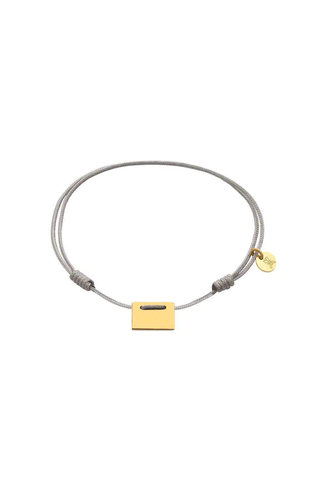 MESSAGE - CONCRETE - Sliding Knot Bracelet - Adjustable Pull Cord ...