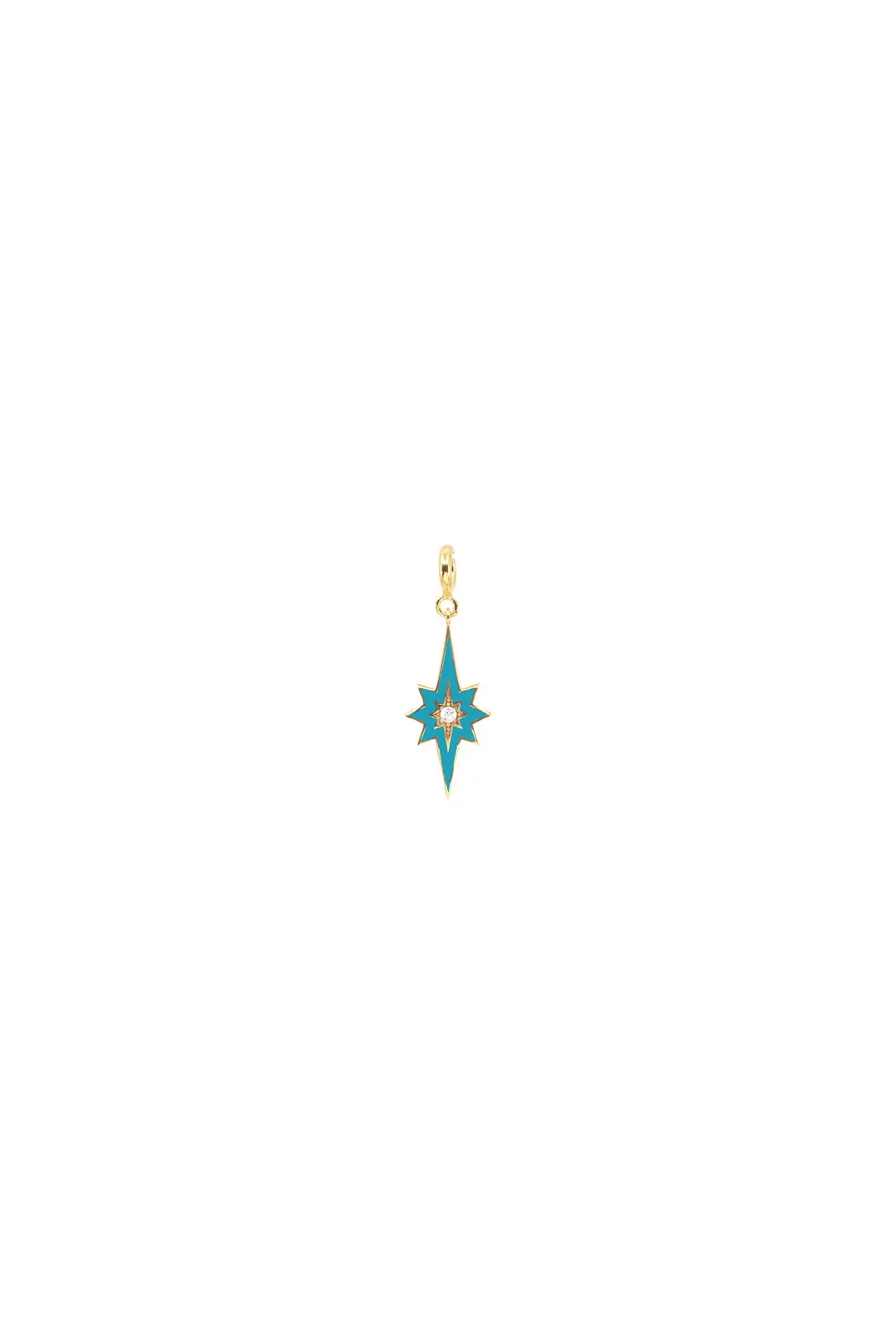 SPARKLE - AZURE - Star Charm - Azure Blue Pole Star Charm | APP