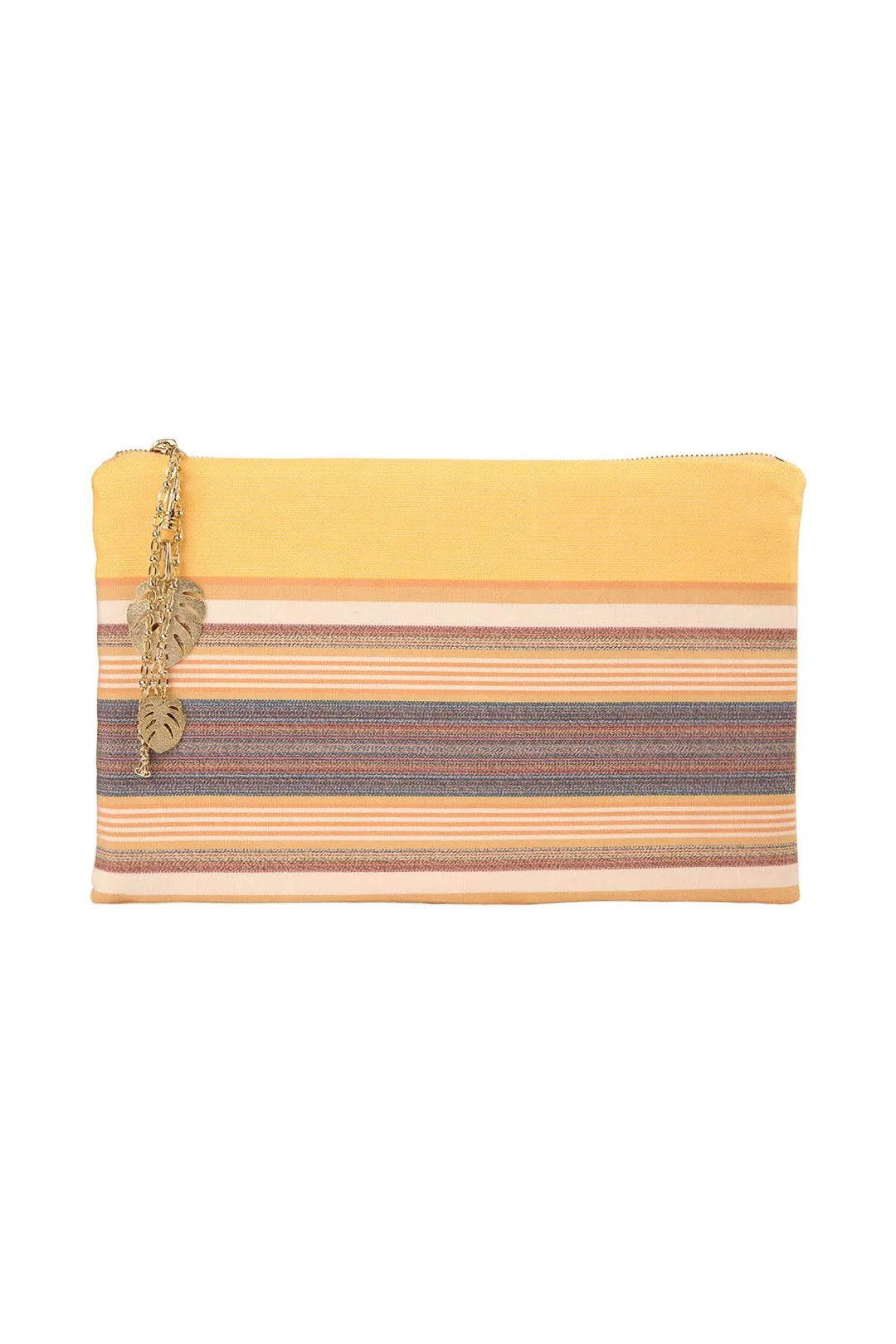 MONSTERA BAG - Clutch Bag - Colorful Striped Waterproof Clutch | APP