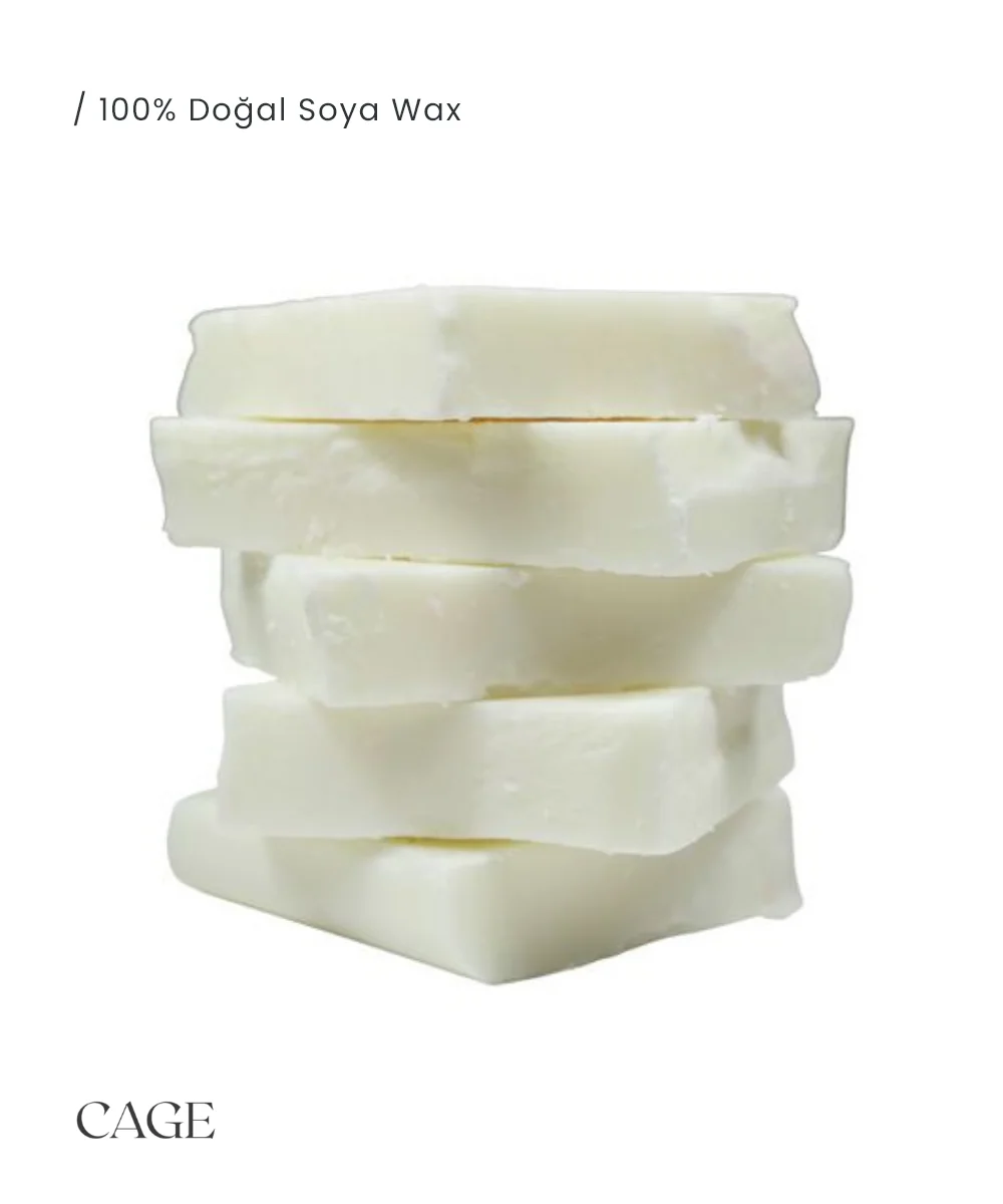 Doğal Soya Wax 1 KG (Kalıp şeklinde)