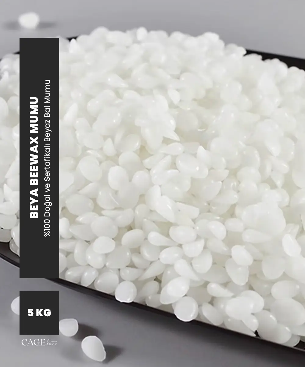 Beewax Beyaz Balmumu 5 KG
