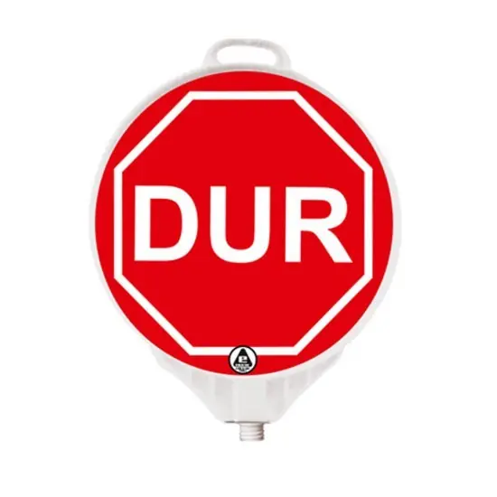 Yuvarlak Uyari Levhasi (Dur Tabelasi)