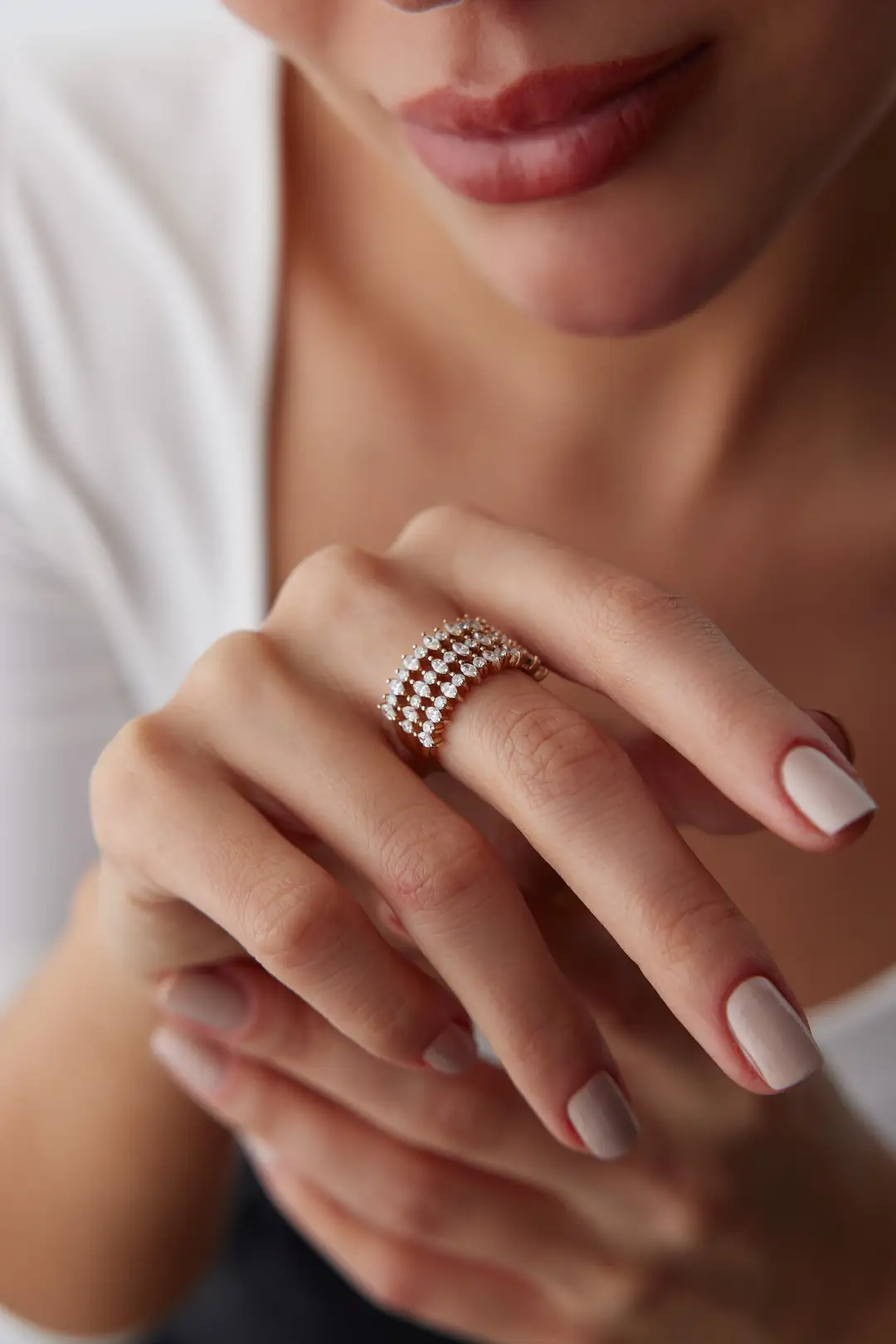 1,49 Karat Markiz Pırlanta Yüzük