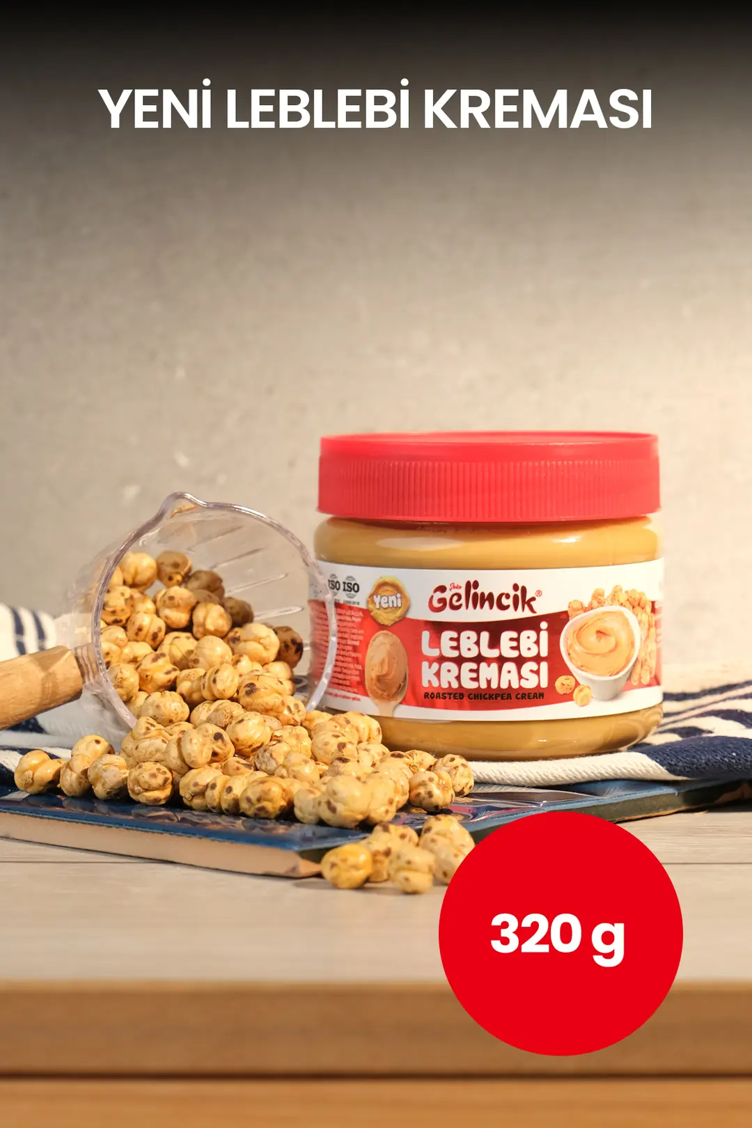 Kahvaltılık Sürülebilir Doğal Katkısız 320gr Özel Üretim Orijinal Lebl