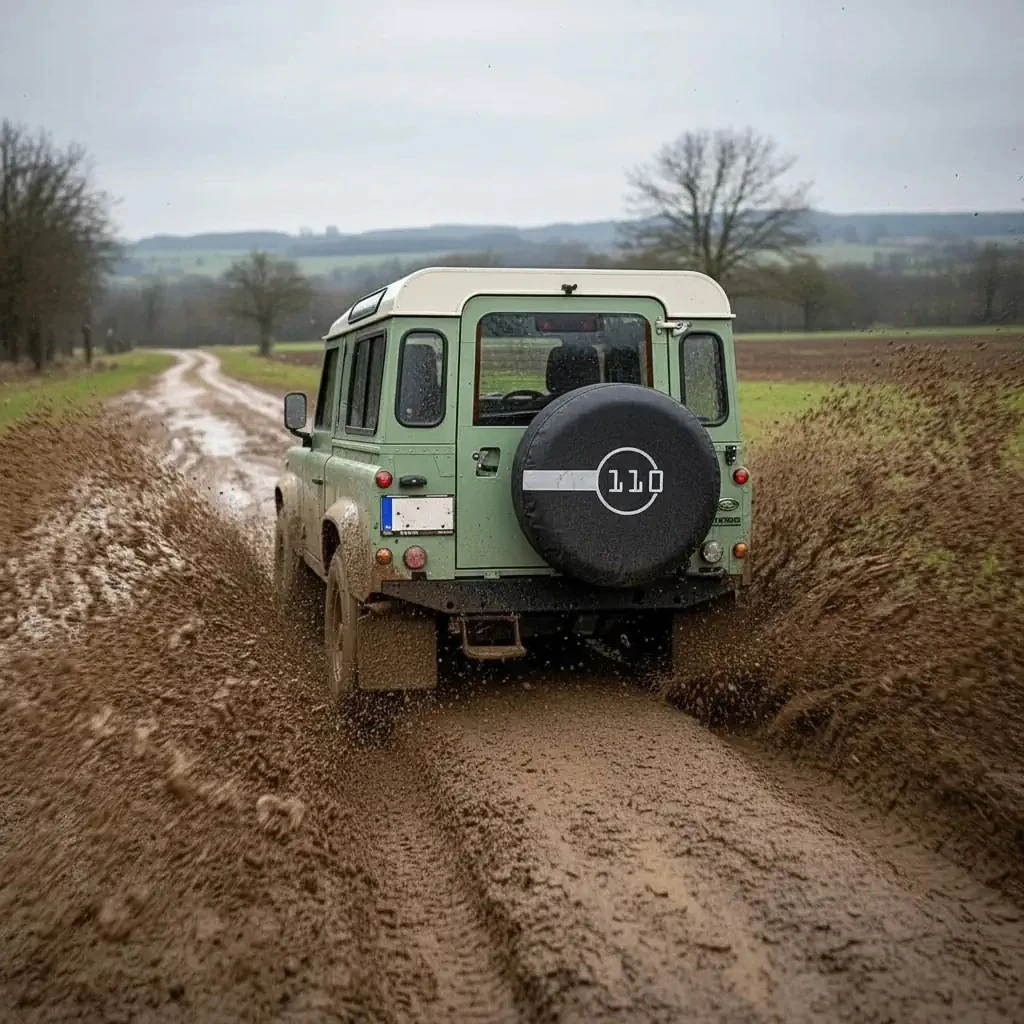Defender 110 Spare Wheel Tire Cover