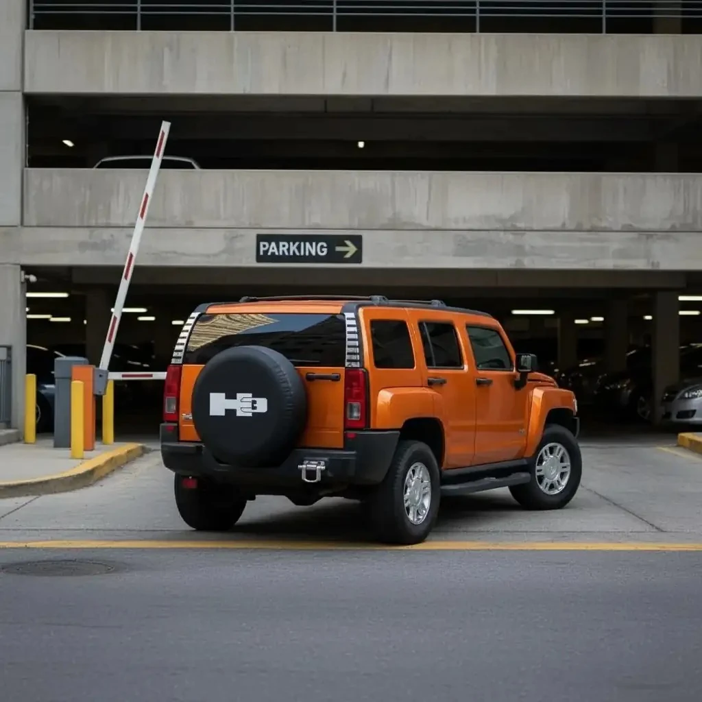 Hummer H3 Logo Spare Wheel Tire Cover