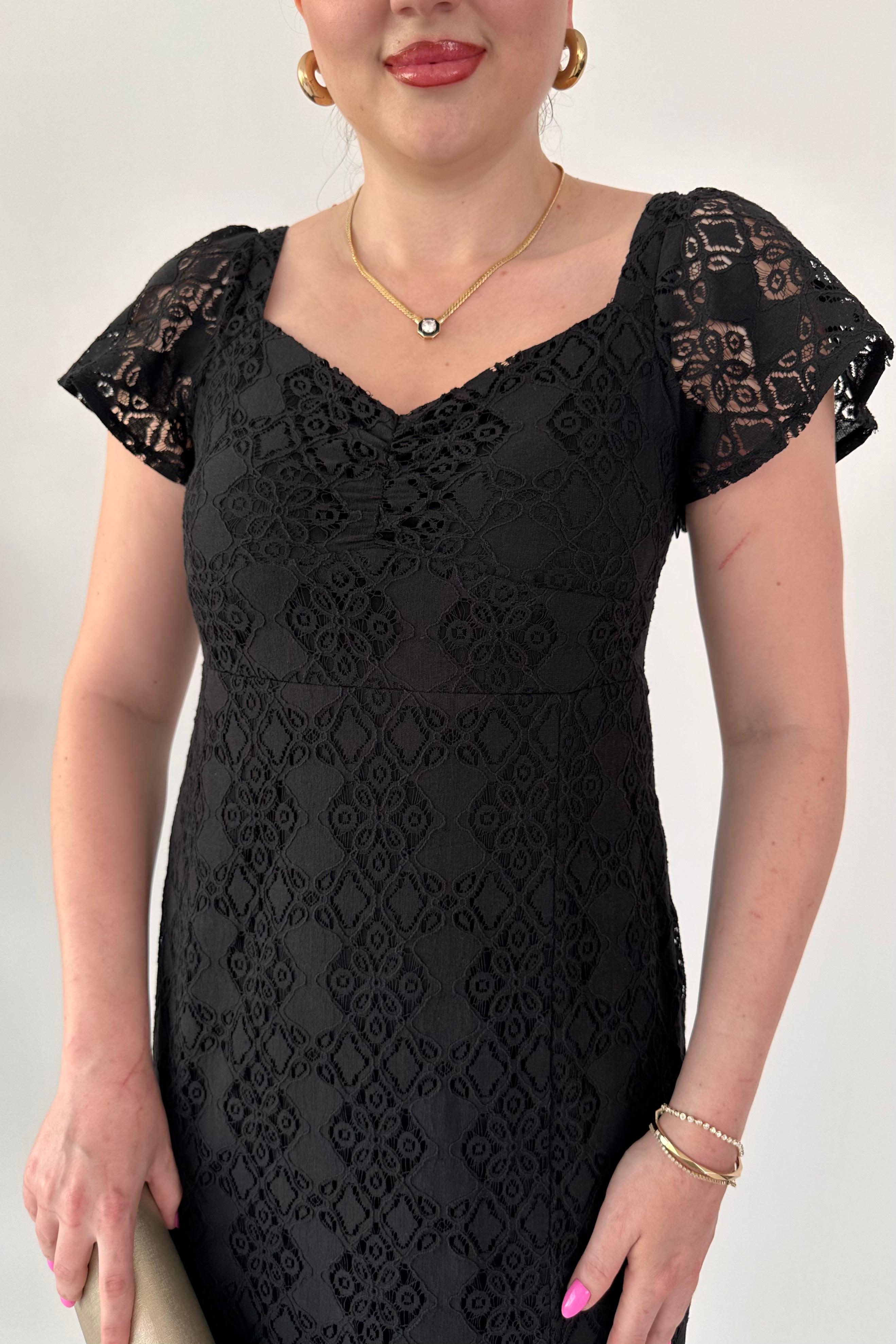 Lace Elbise - MAZİ