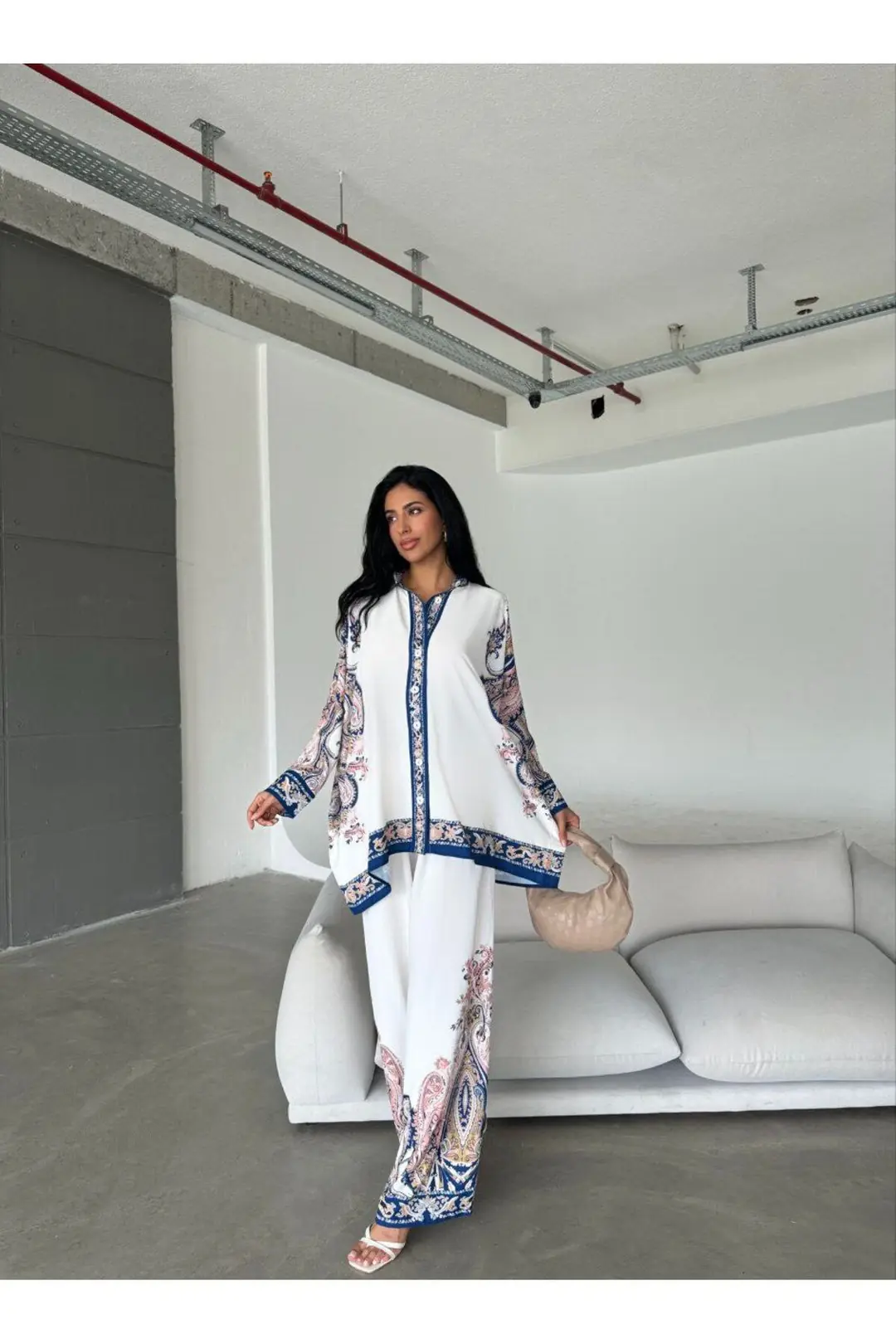 Imported Jessica Fabric Shirt & Trousers 2-piece set
