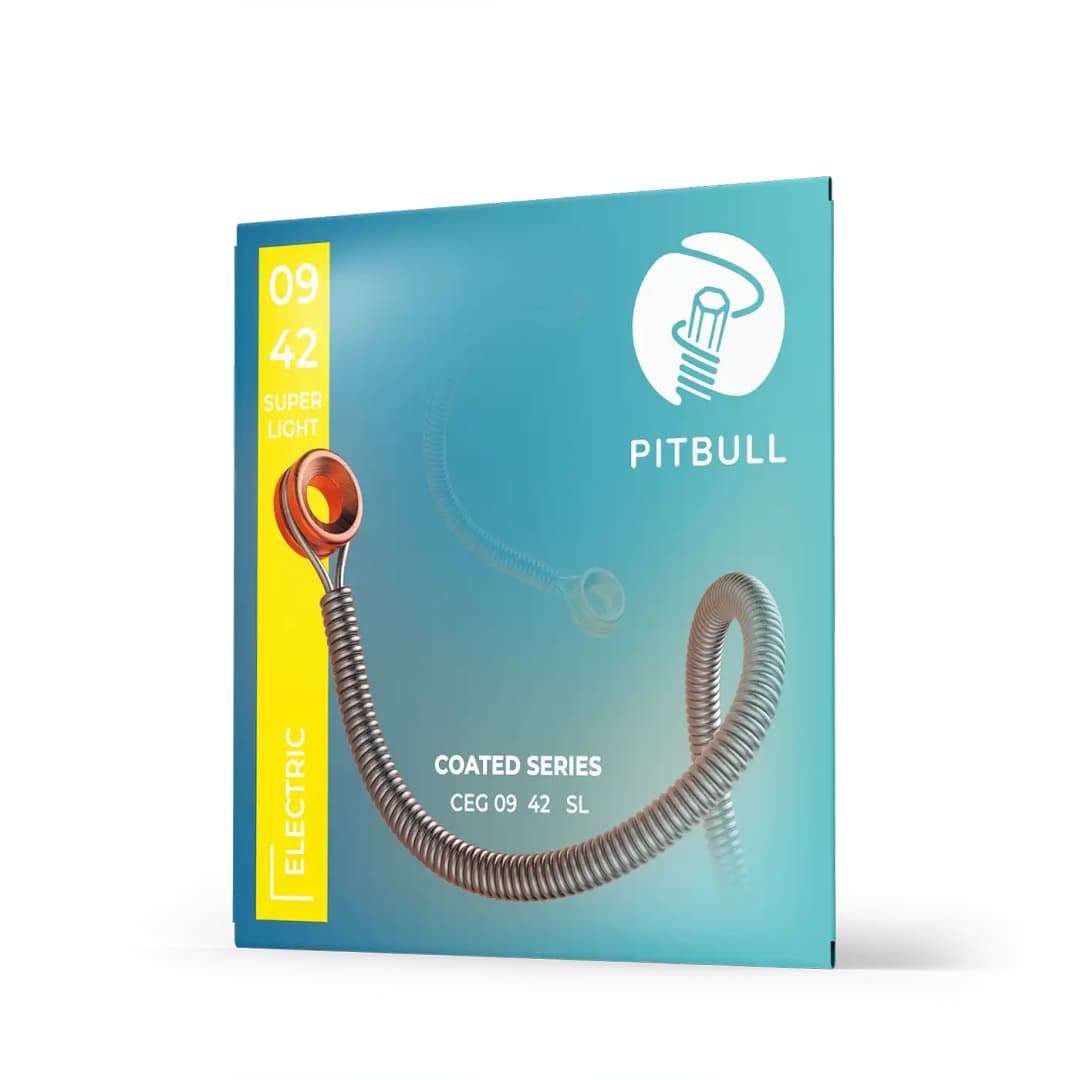 Pitbull Strings Coated Seri Elektro Gitar Teli