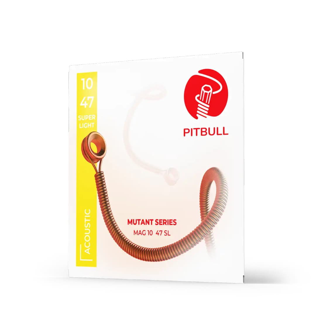 Pitbull Strings Mutant Seri Coated Akustik Gitar Teli