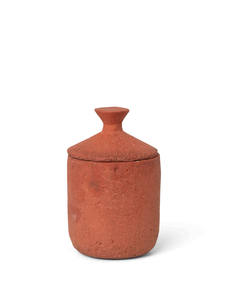 Ferm Living Ura Scanted Candle Red