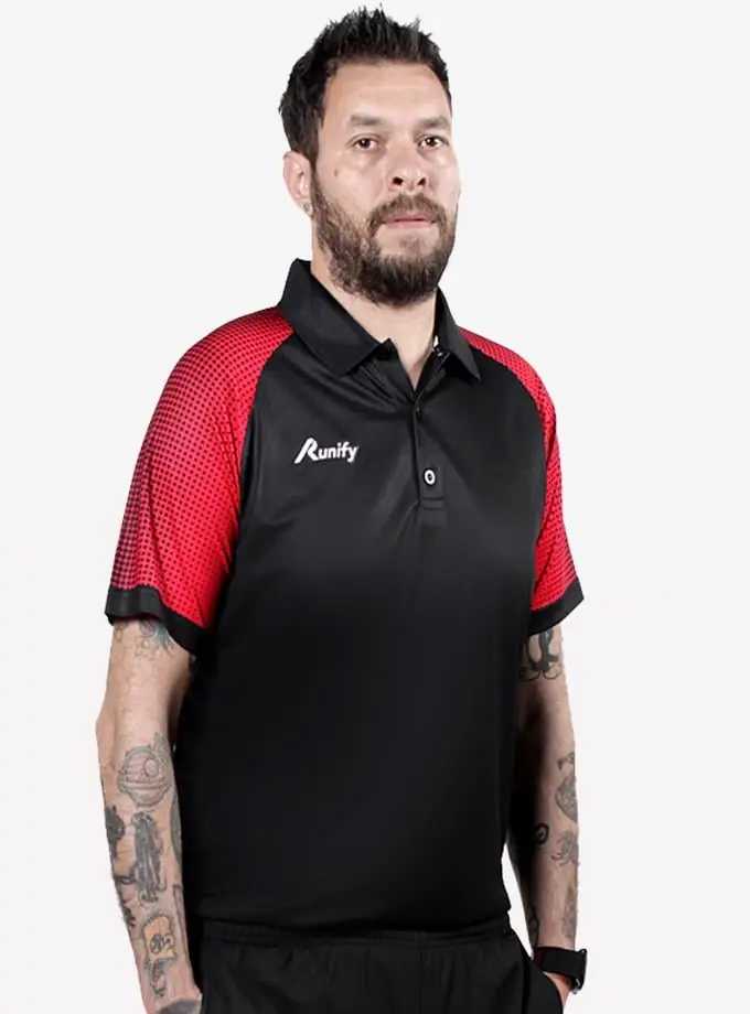 RUNIFY PRO POLO YAKA KAMP T-SHIRT RNPKT01-016 | Samuray Sport