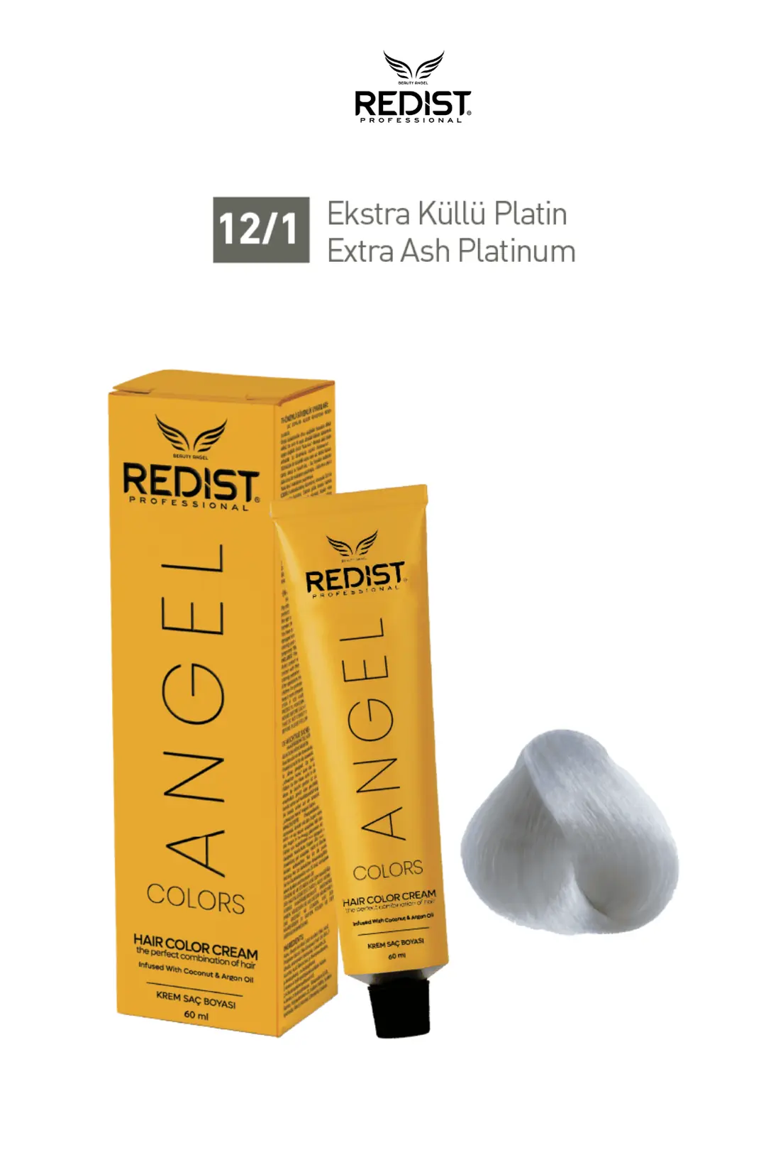 Redist Saç Boyası 60 ml 12/1 Ekstra Küllü Platin